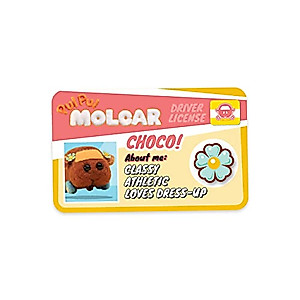 MGA Entertainment Pui Pui Molcar 11-Inch Choco, Ultrasoft Stuffed Animal Medium Plush Toy, Gift for Kids Girls Boys Collectors Ages 3 4 5 6 7+