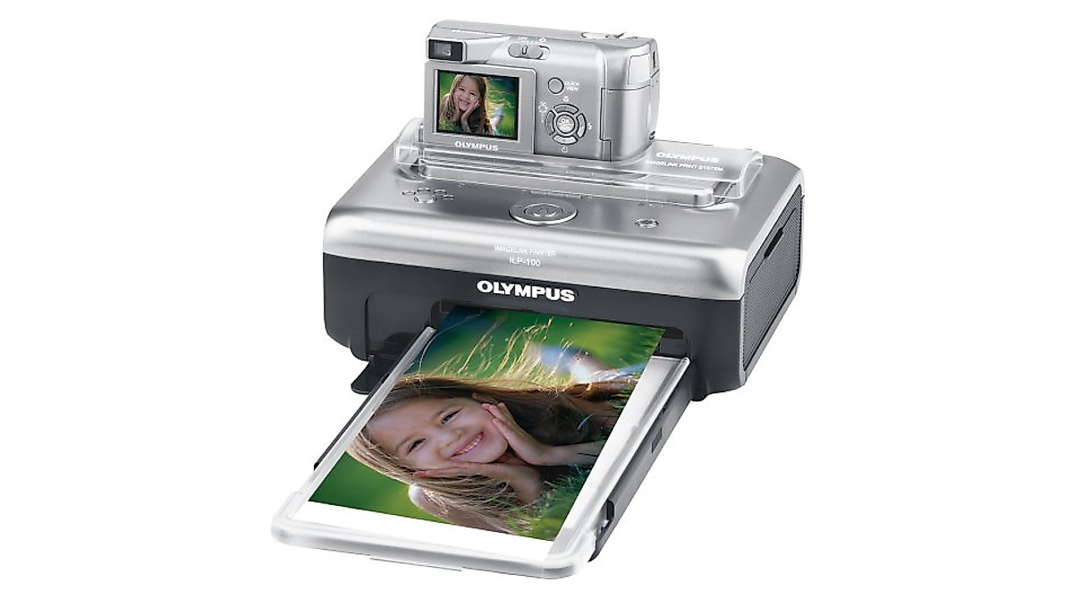 Olympus D555 5MP Digital Camera & Photo Printer Bundle | Shop Now