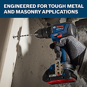 BOSCH GXL18V-701B25 18V 7-Tool Combo Kit with 2-In-1 Bit/Socket Impact Driver, Hammer Drill/Driver, Recip Saw, Circular Saw, Oscillating Tool, Angle Grinder, LED Worklight & (2) CORE18V 4 Ah Batteries
