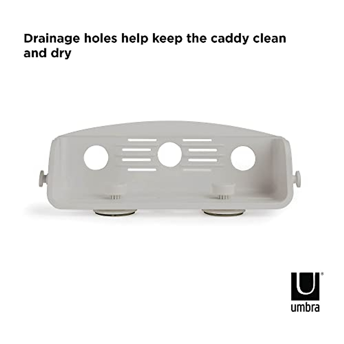 Umbra Flex Gel-Lock Bin, Grey