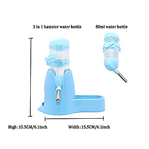 Litewoo Hamster Drinking Water Bottle, Hamster Tunnel Toy