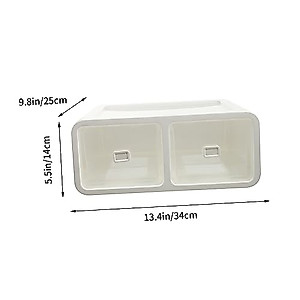 TIDTALEO 1pc Wardrobe Storage Box Sheer Lingerie Plastic Pallet Sheer Socks Stacking Socks Sorter Panties Drawer Organizer Clear Organizer Box Household Storage Box Underwear Storage Holder