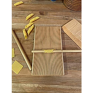 Pasta board set, 6 piece, macaroni, trofie, gnocchi, garganelli