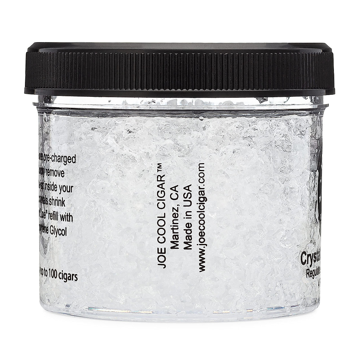 Joe Cool Cigar Crystal Gel Humidifier for Cigar Humidors (4 oz Jars) - 4 Pack