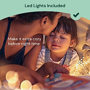 Princess Tent for Kids - 55" X 53" with Led Star Lights | Princess Toys | Toddler Play Tent | Playhouse, Castle