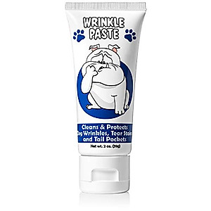 Squishface Wrinkle Paste & Flexible Silicone Dog Wrinkle Cream Applicator Bundle - Softer, Cleaner Way to Apply Wrinkle Paste to Your Dog's Face - Great for All Breeds!