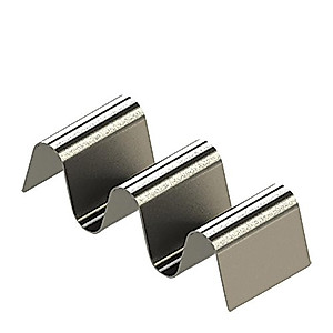 Tablecraft Taco Taxi Server 2-3 Tacos - Stainless Steel Wire Taco Holder for Holding and Serving Tacos