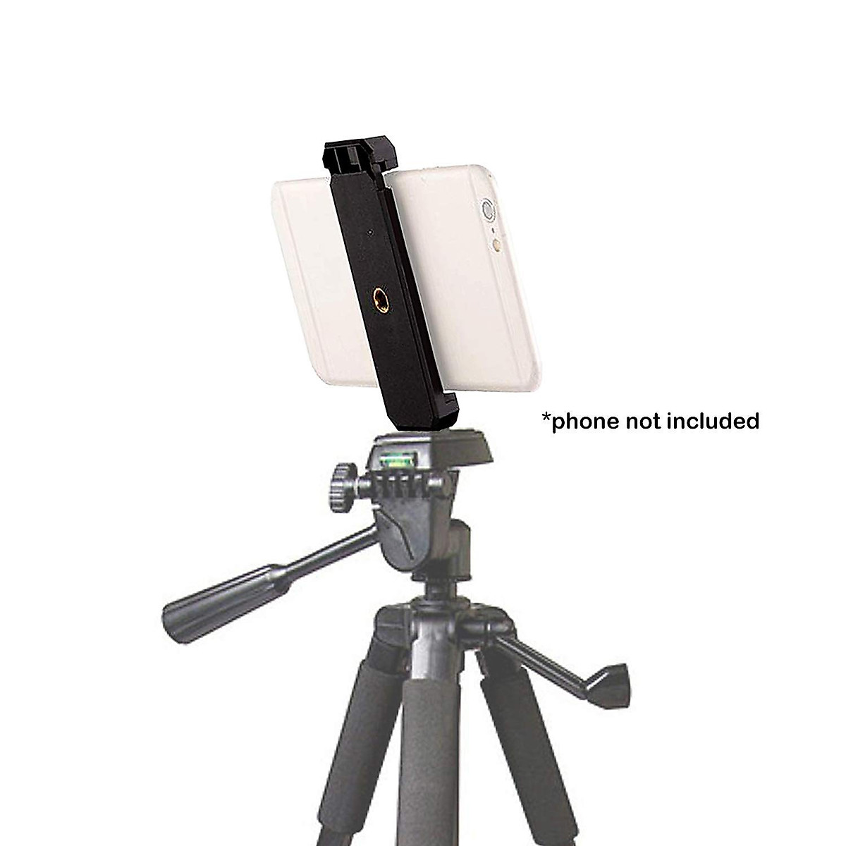 UltraPro 72" Inch Black Camera Tripod with Universal Smartphone Mount + Remote Control Compatible with iPhone/Android Cell Phone, Includes UltraPro Microfiber Cleaning Cloth