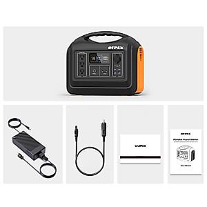 OUPES 1800W Portable Power Station with 200W Panels,1488Wh Solar Generator with 3 1800W AC Outlets, Emergency LiFePO4 UPS Battery Backup (4000W Peak) for Home Use, Camping