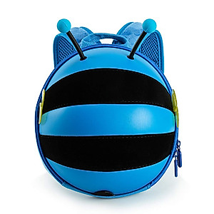 KIDDIETOTES Mini Bumblebee Backpack with Safety Harness for Kids, Toddlers, and Children - Perfect for Daycare, Preschool, and Pre-K
