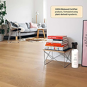 Begley's Natural Hardwood Floor Cleaner - 24oz Wooden Floor Cleaner Spray Bottle - Wood Floor Cleaner - Hardwood Cleaner - Pet Safe Floor Cleaner for Mopping - Citrus Scent Pet Friendly Floor Cleaner
