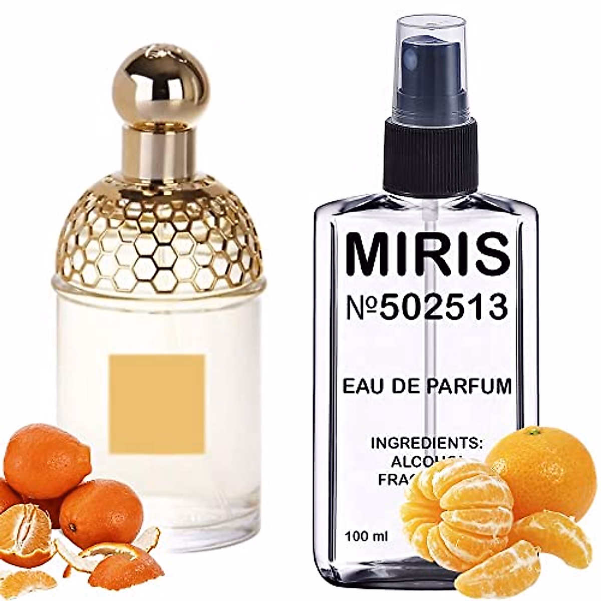 MIRIS No.502513 | Impression of Aqua Allegoria Mandarine Basilic | Women Eau de Parfum | 3.4 Fl Oz / 100 ml