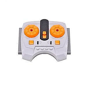 NIIZ Power Functions Motor Set, 8 Pieces Science and Technology Motor Power Function Kit, Including 3 Motors Power Pack Remote Control Battery Box Extension Cord Set
