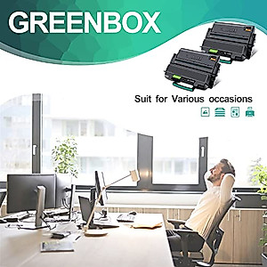 GREENBOX Compatible Toner Cartridge Replacement for Samsung 203L MLT-D203L 5,000 Pages High Yield for ProXpress M3370FD M3870FW M4070FR M3320ND M3820DW M4020ND SL-M3870FW SL-M3320ND M3370FD (2 Black)