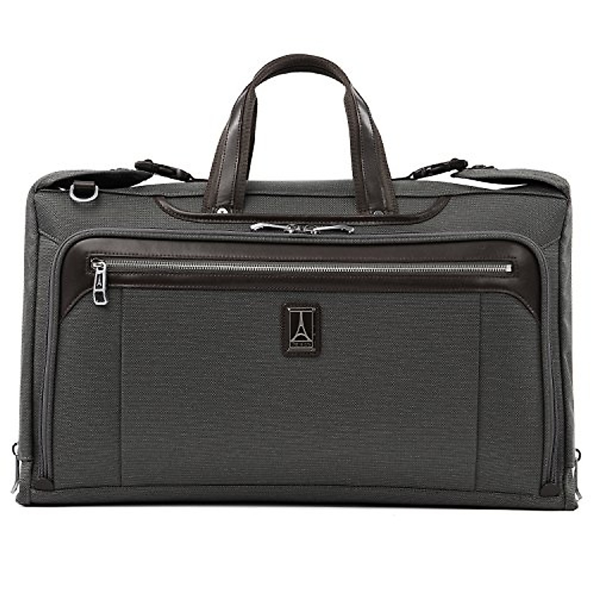 Travelpro Platinum Elite Tri-Fold Carry-On Garment Bag, Men and Women, Vintage Grey, 20-Inch