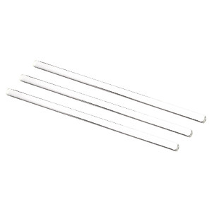 MECCANIXITY 3.3 Borosilicate Glass Stick 11.81" Length 12mm Dia Stir Rod Mixing Tools with Both Ends Round for Lab Kitchen Science 3Pcs