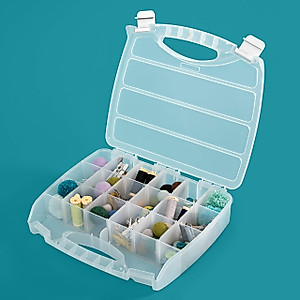 We R Memory Keepers 0633356607434 Storage Bins Storage & Decor-Divider Box, Clear