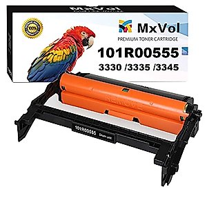 MxVol Compatible Drum Cartridge Replacement for Xerox 3345 3335 3330 101R00555 for Xerox Phaser 3330/DNI WorkCentre 3335/DNI 3345/DNI Printer, High Capacity 30,000 Pages (1-Pack, Black)