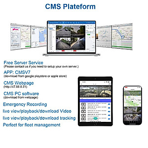 (1TB SSD Icluded) JOINLGO 8 Channel GPS WiFi 4G RJ45 1080N Mobile Vehicle Bus dvr Camera Video Recorder Kit APP/Web/PC Remote View Video and Tracking for Fleet Management