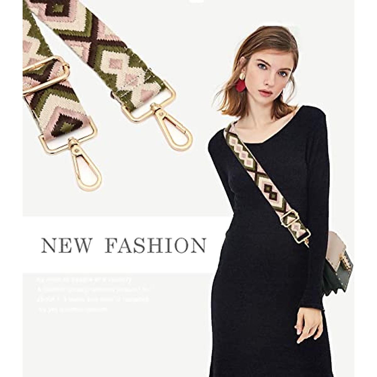 Purse Strap Replacement Crossbody Handbag Shoulder Strap Adjustable