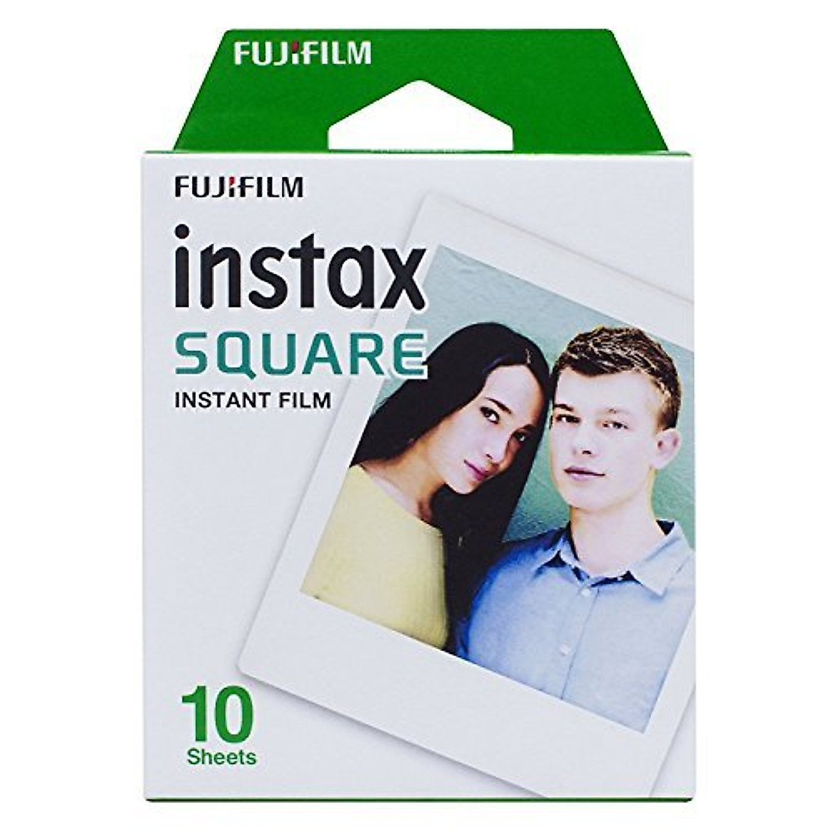 Fujifilm Square Instant Film 10 Pack (100 exposures) for SQ1, SQ6 & SQ10 Cameras (5 Items)