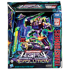 Transformers Toys Legacy Evolution Leader Blitzwing Toy, 7-inch, Action Figure for Boys and Girls Ages 8 and Up