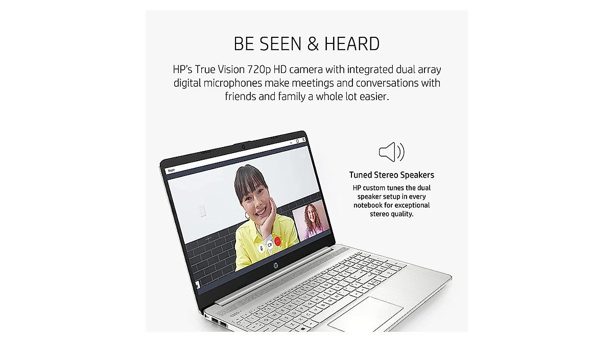HP 2023 Newest Laptop with Touchscreen - Fast, Reliable & Secure