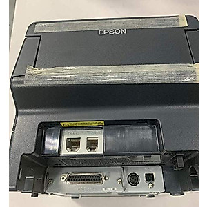 Epson C31CB25024 TM-H6000IV Multifunction Printer, 9 Pin, MICR and Endorsement, Serial and USB Interfaces, Without PS-180, Dark Gray (Renewed)