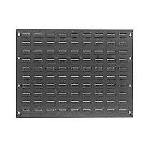 Global Industrial Steel Louvered Wall Panel Without Bins, 27x21 - Lot of 2