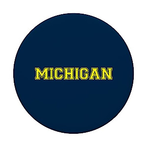 College University style Michigan Sports Gift PopSockets Swappable PopGrip