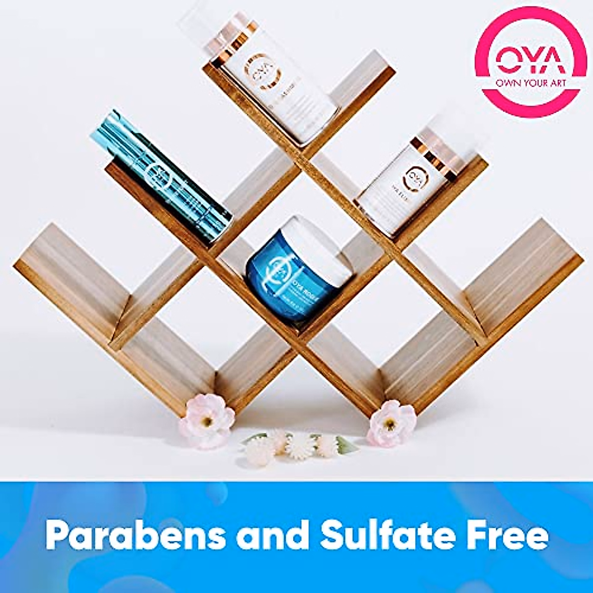 OYA PLATINUM Shampoo 236 ml Silver Shampoo Gentle Cleansing Toning Shampoo For Blonde Hair - Neutralizing Shampoo for Brassy and Yellowing Tones - Hair Toner for Blond Highlighted and Silver Hair