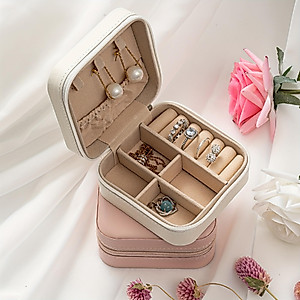 Custom Birthday Flower Jewelry Storage Box, Birth Month Flower Gift Box, Birthday Gift For Women, Leather Jewelry Storage Box Display Box