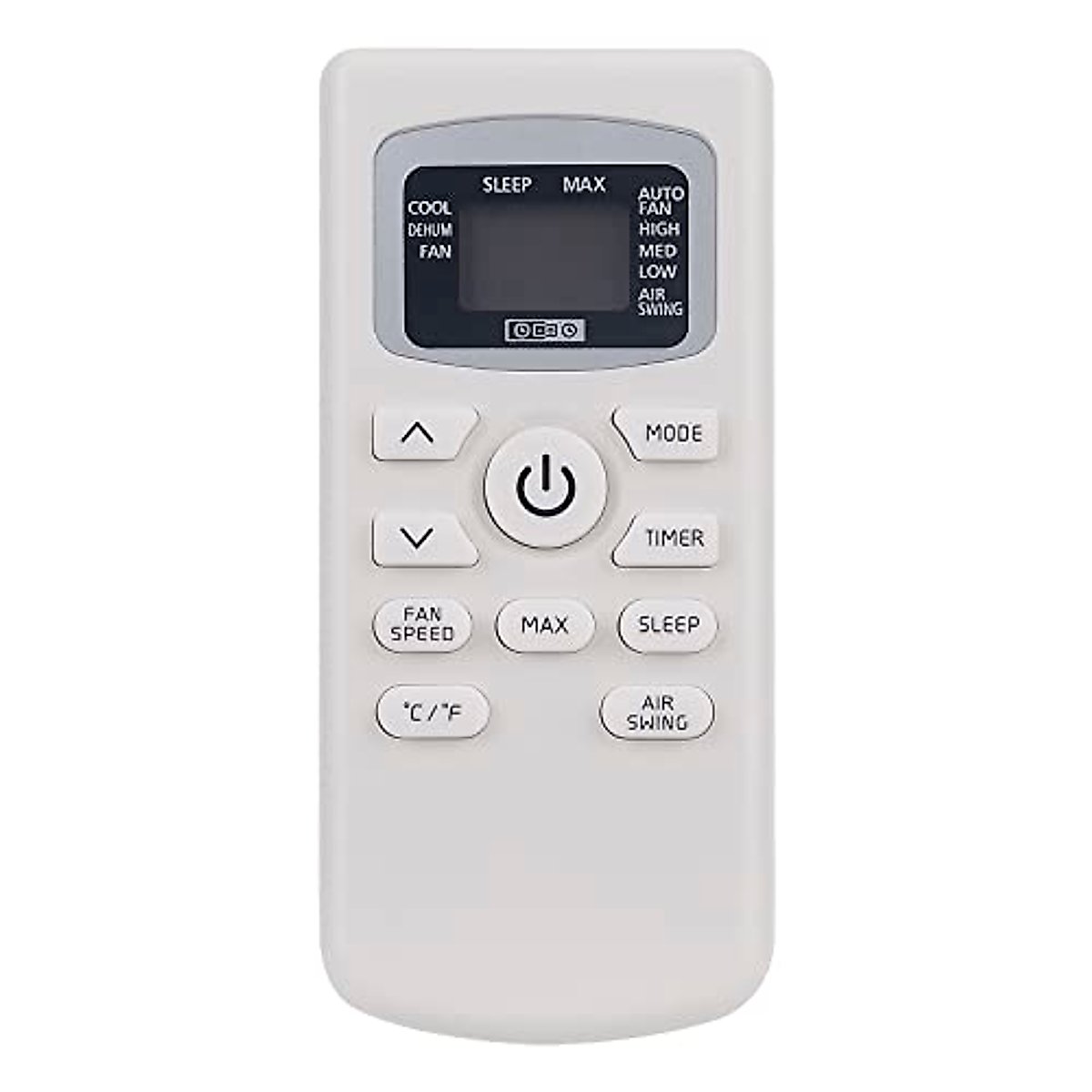 BPACT12WT Remote Control Compatible with Black+Decker Portable Air Conditioner BPACT14HWT BPACT14WT BPACT08WT BPACT10WT BPACT12HWT