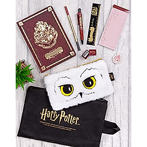 Harry Potter Stationery Set A5 Hogwarts Hedwig Notebook Pen Pencil Case