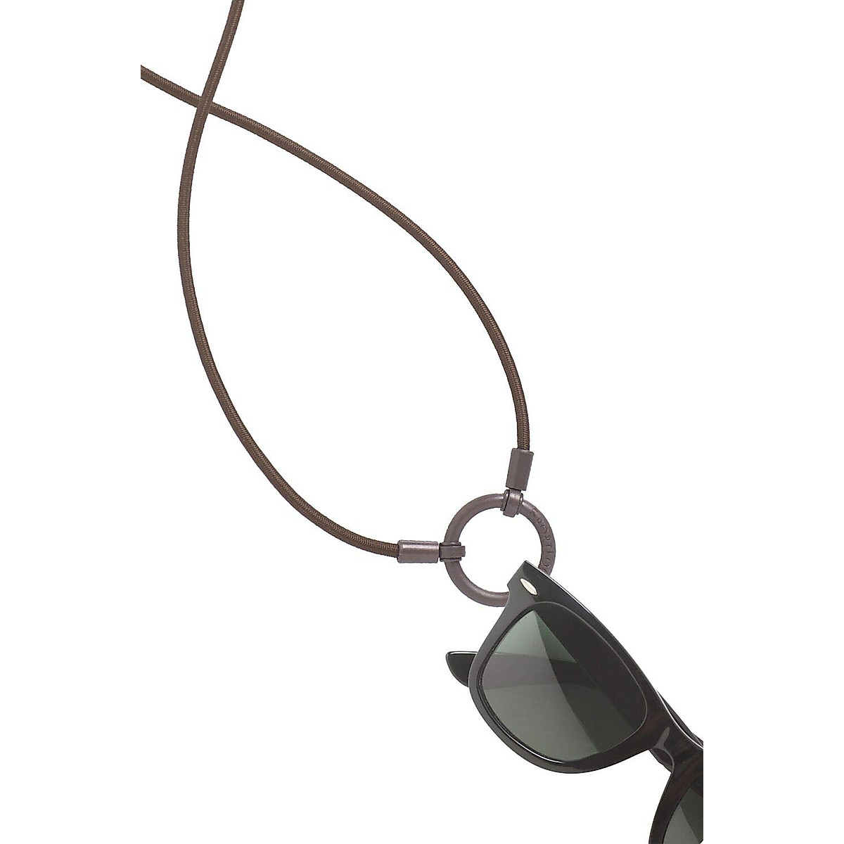 LaLoop Premium eyeglass necklace Sport Loop in Brown