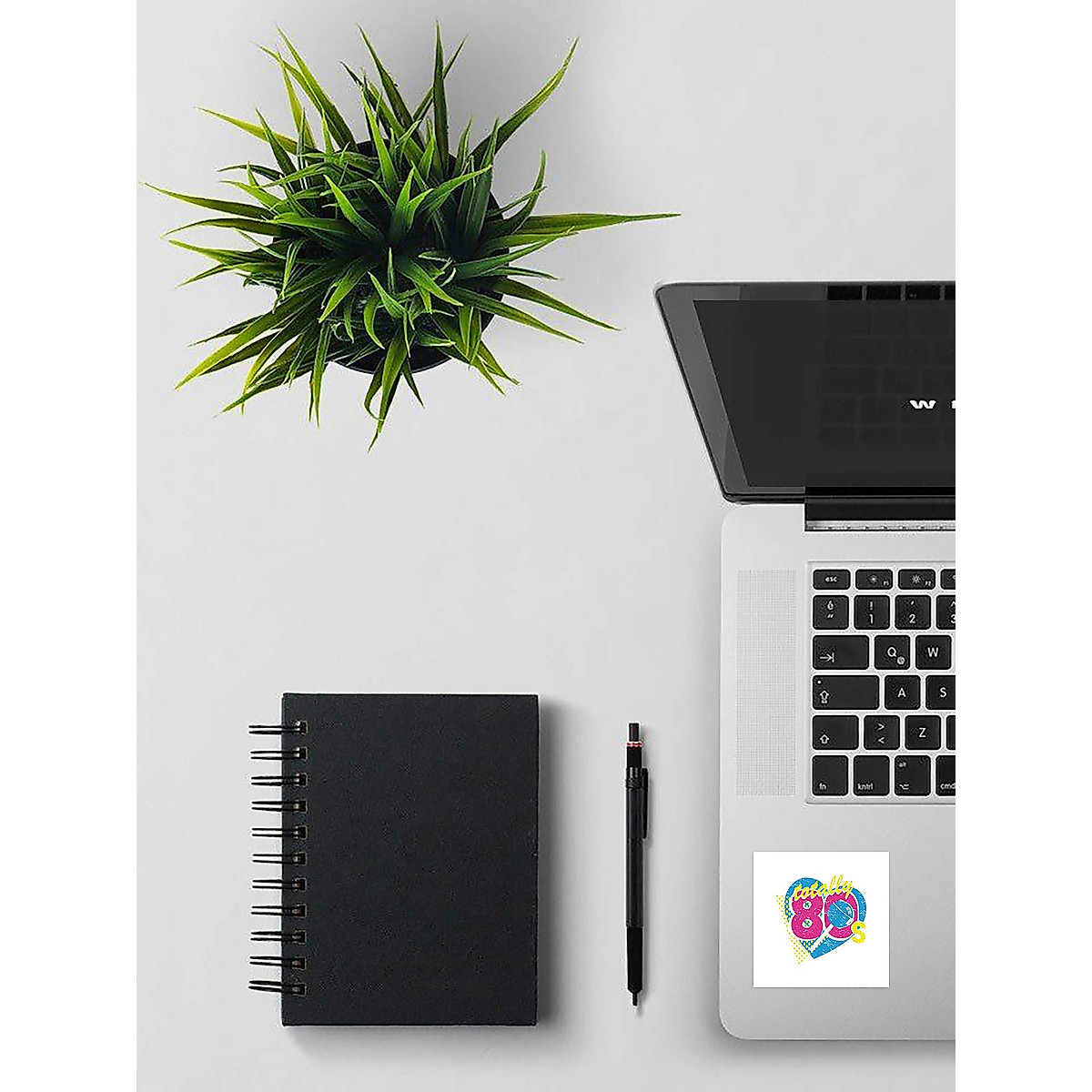 Awkward Styles Women's I Love The 80's Off The Shoulder Sweatshirt for 80's Fans + Sticker Gift (XL, Black)