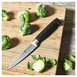 Zwilling Four Stars Paring knife, Silver/Black