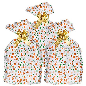 WXJ13 3 Packs 56"Jumbo Plastic Gift Wrapping Bags, Giant Present Bag Baby Shower, Extra Large Gift Sack Baby Shower, Plastic Gift Bags for Girl Boy Birthday Wedding Father's Day Graduations Holiday（Style 2）