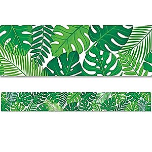 Creative Teaching Press CTP Tropical Leaves EZ Border Bulletin Board Border Classroom Décor