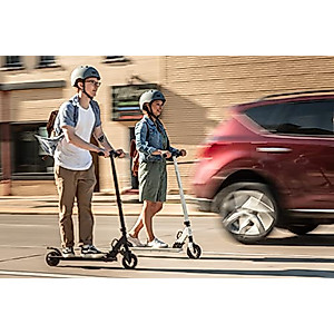 Schwinn Tone 3 Mens and Womens Electric Scooter, Fits Youth/Adult Riders Ages 13+, Max Rider Weight 175lbs, Max Speed of 15MPH, Lightweight, Folding, Locking Aluminum Frame, White