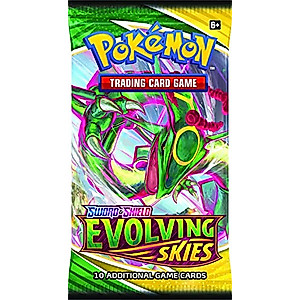 Pokémon TCG: Sword & Shield Evolving Skies Booster Box, Size: 4. Booster Display