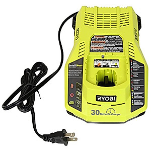 Ryobi (1) P117 18V Battery Charger & (1) P197 18V 4.0Ah Battery Pack