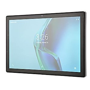 FOTABPYTI 10 Inch Tablet, 5G WiFi Dual Band Octa Core Processor 8G RAM 128G ROM Tablet PC for Travel (Grey)