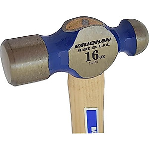 Vaughan TC016 16-Ounce Commercial Ball Pein Hammer,White