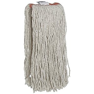 Rubbermaid Commercial Cut End Cotton Mop, Removes Dirt, Grease and Stains, Indoor and Outdoor Use 16 Oz.