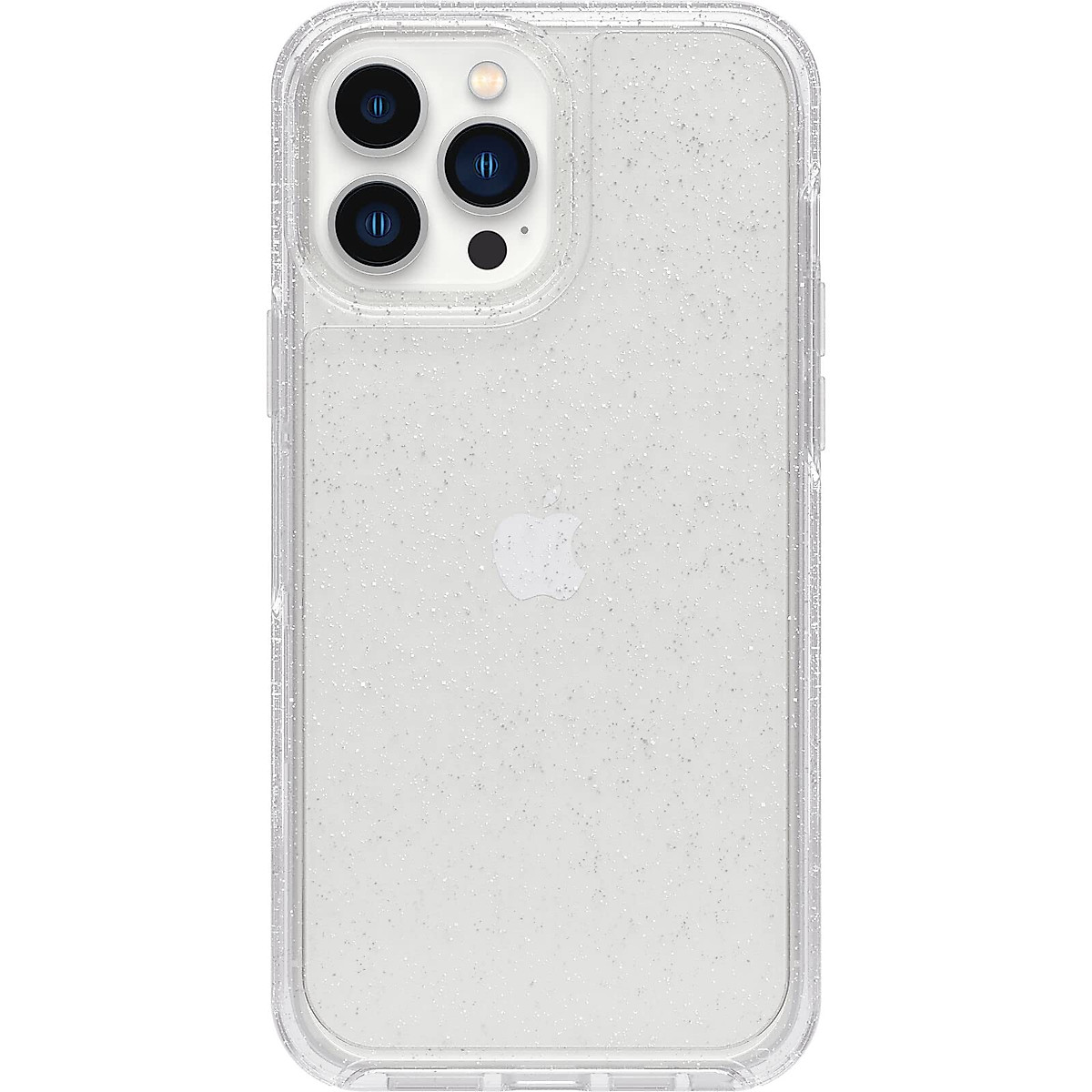 OtterBox iPhone 13 Pro Max & iPhone 12 Pro Max (Only) - Symmetry Clear Series Case - STARDUST - ultra-sleek - wireless charging compatible - raised edges protect camera & screen - Non-Retail Packaging