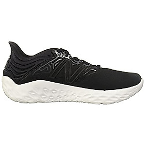 New Balance Women's Fresh Foam Beacon V3 Running Shoe, Black/White, 6.5