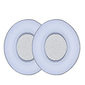 Studio 3.0 Replacement Earpads Studio 2.0 Ear Pad Cushion Cover Compatible with Monster Beats by Dr.Dre Studio2.0 Studio3 Wired Wireless Headphones(White)