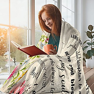 Tsefiwo Mothers Day Aunt Gifts Throw Blanket - Aunt Gifts from Niece - Birthday Gifts for Aunt - Best Aunt Ever Gifts - Gifts for Aunts from Niece - Auntie Gifts 60x50 Inch