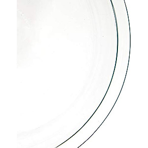 Pyrex 6001003 Glass Bakeware Pie Plate 9" x 1.2" Pack of 2, 5.2, Clear